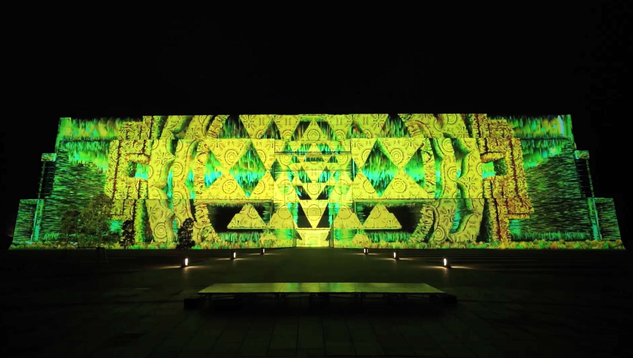 Studiotrika | Drone Light Show | 3D Projection Mapping