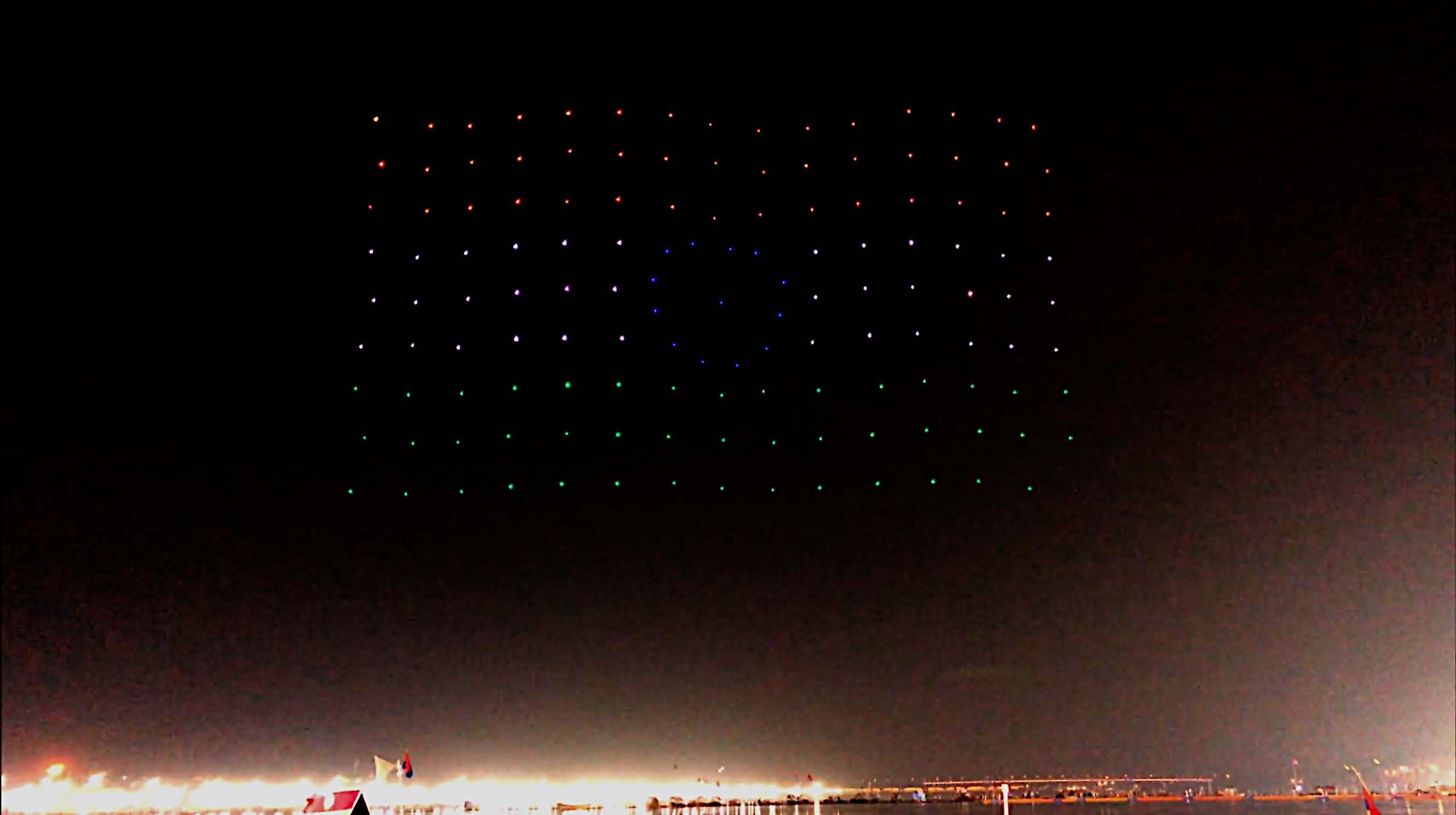 Studiotrika | Drone Light Show | 3D Projection Mapping