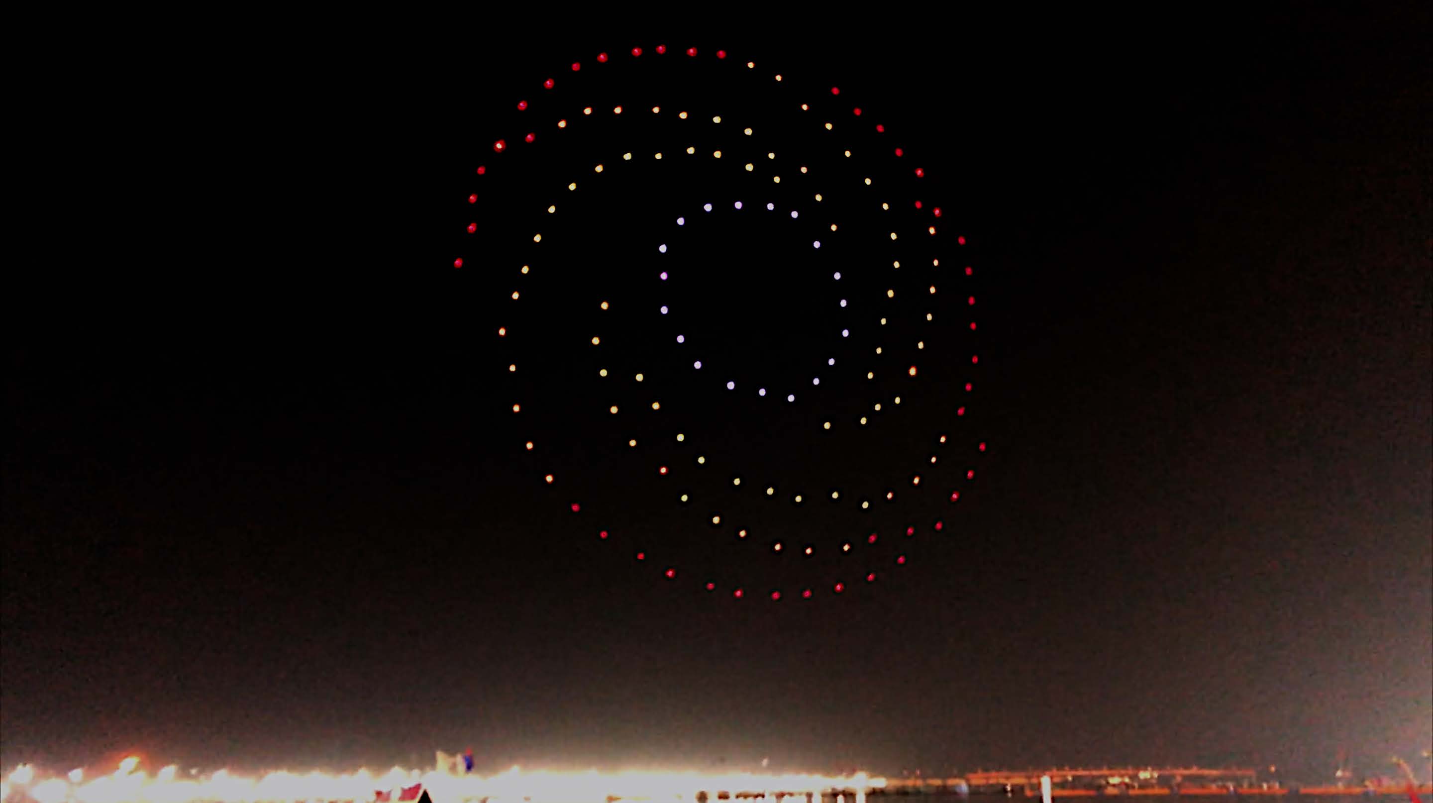 Studiotrika | Drone Light Show | 3D Projection Mapping