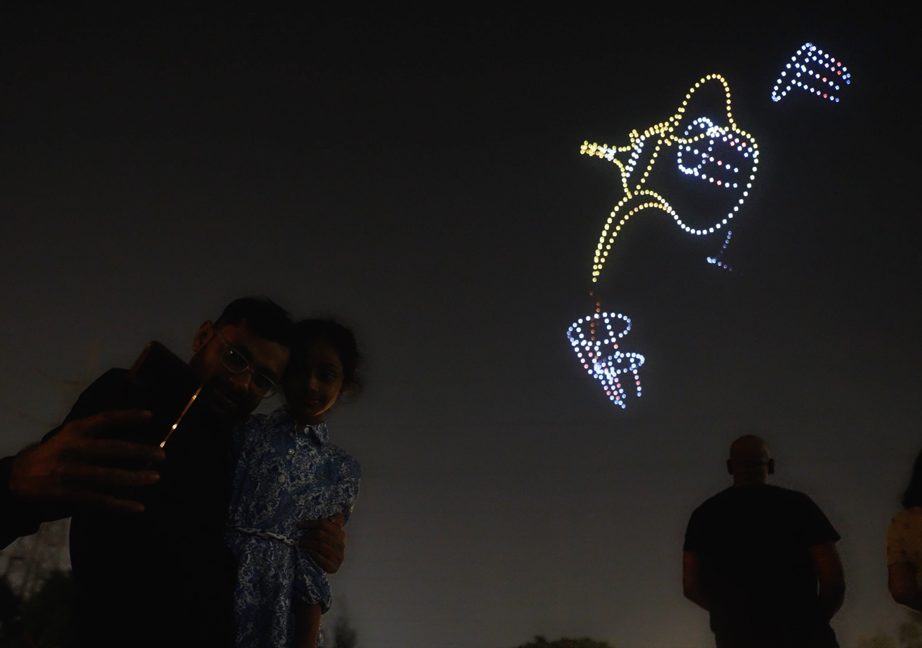 Studiotrika | Drone Light Show | 3D Projection Mapping