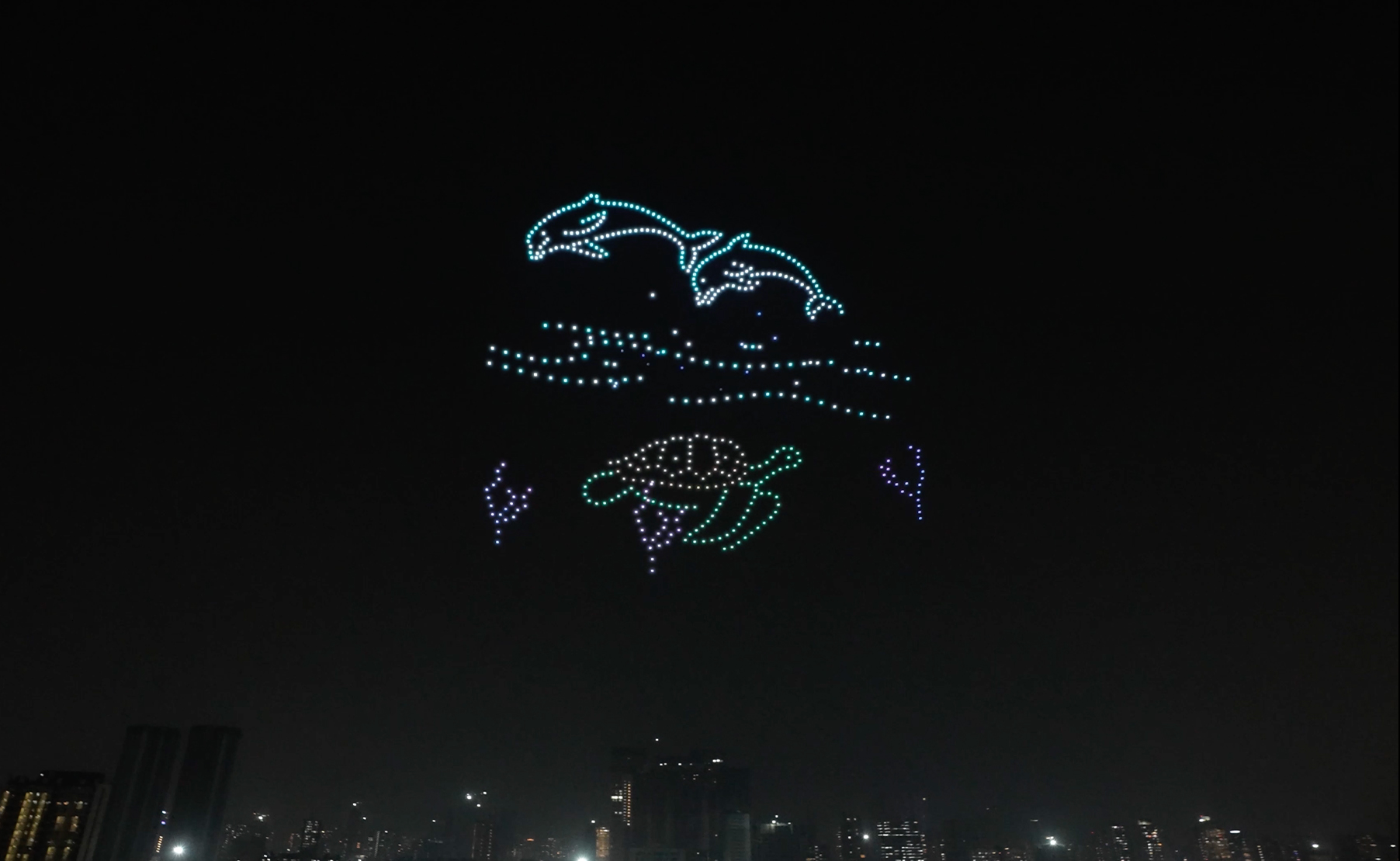 Studiotrika | Drone Light Show | 3D Projection Mapping