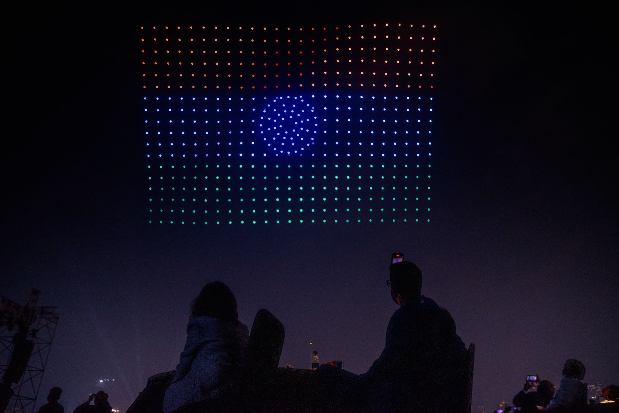 Studiotrika | Drone Light Show | 3D Projection Mapping