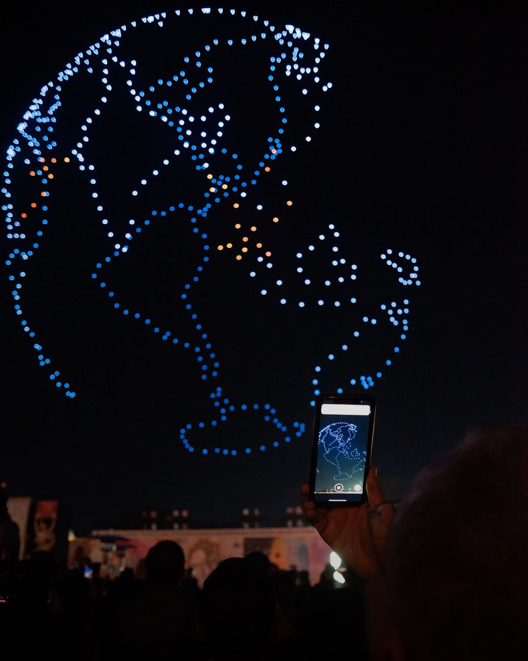 Studiotrika | Drone Light Show | 3D Projection Mapping