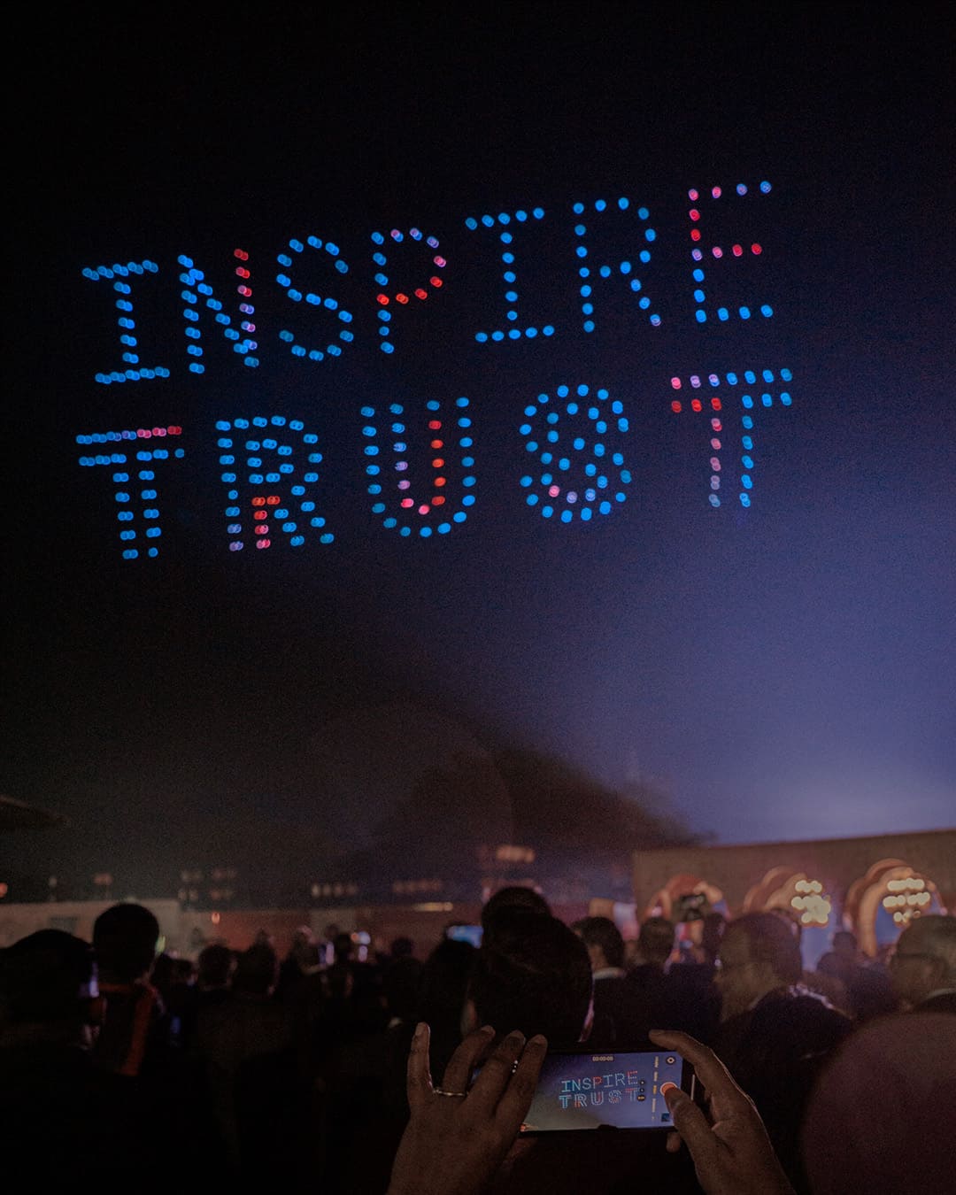 Studiotrika | Drone Light Show | 3D Projection Mapping